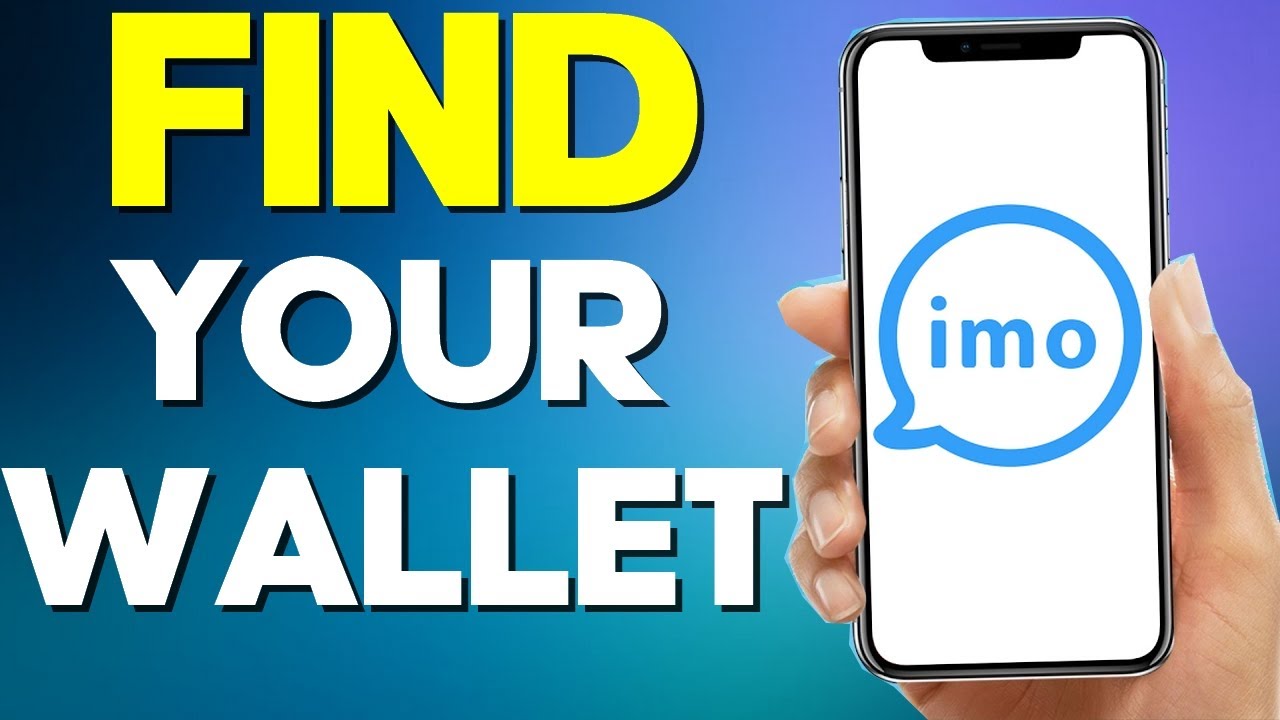 How to Find Your Wallet On Imo App 2022 - YouTube