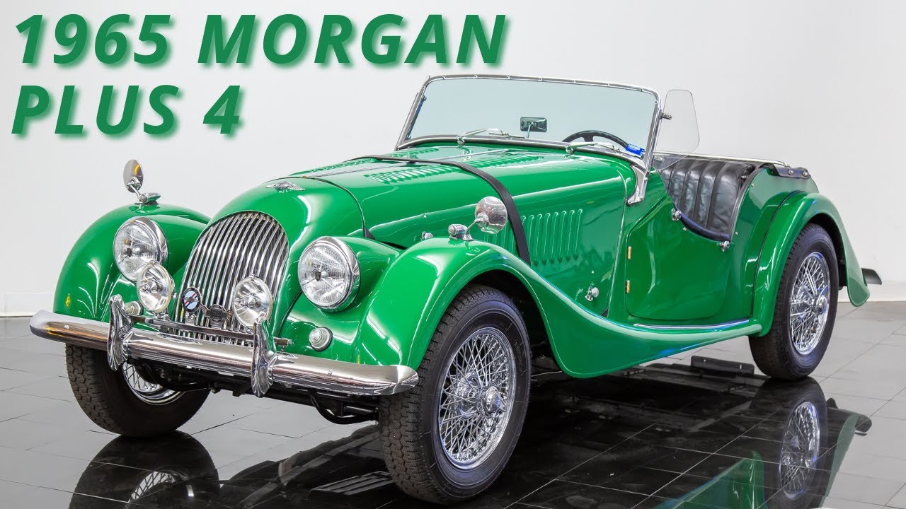 Bright Green, 1965 Morgan Plus 4 Two seater Roadster at the St. Louis ...