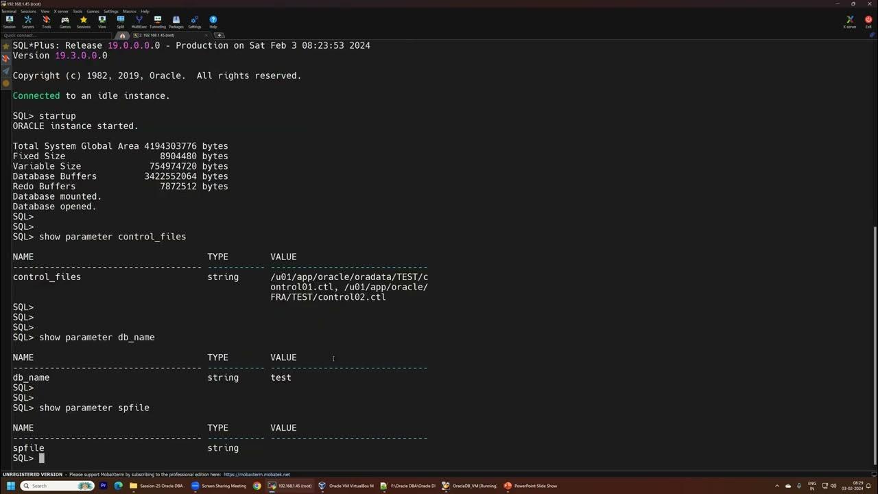 Oracle DBA Tutorial Session-25 Oracle DBA Admin Part8 || Nov'2023 Batch - YouTube
