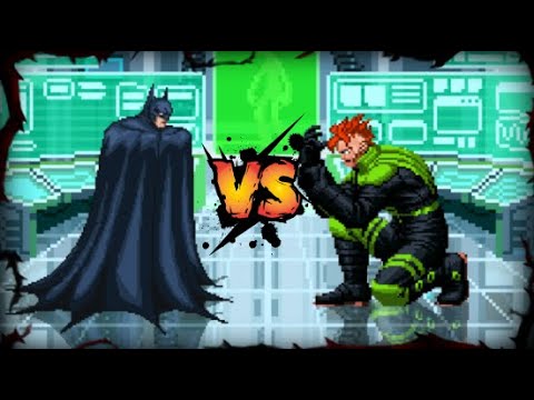 Batman vs Android 16 (DBZ) MUGEN BATTLE - YouTube