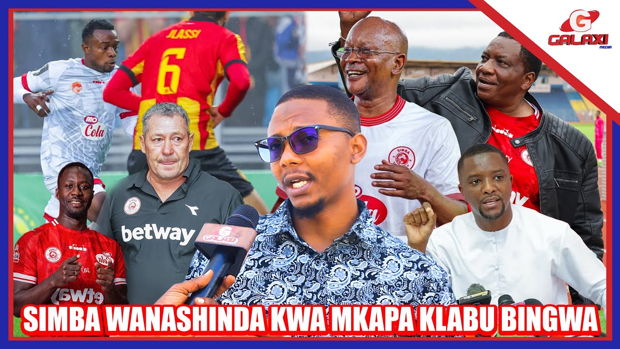 CHISANO AWATABIRIA SIMBA USHINDI DHIDI YA ESPERANCE KWA MKAPA| UWEZO WA ...