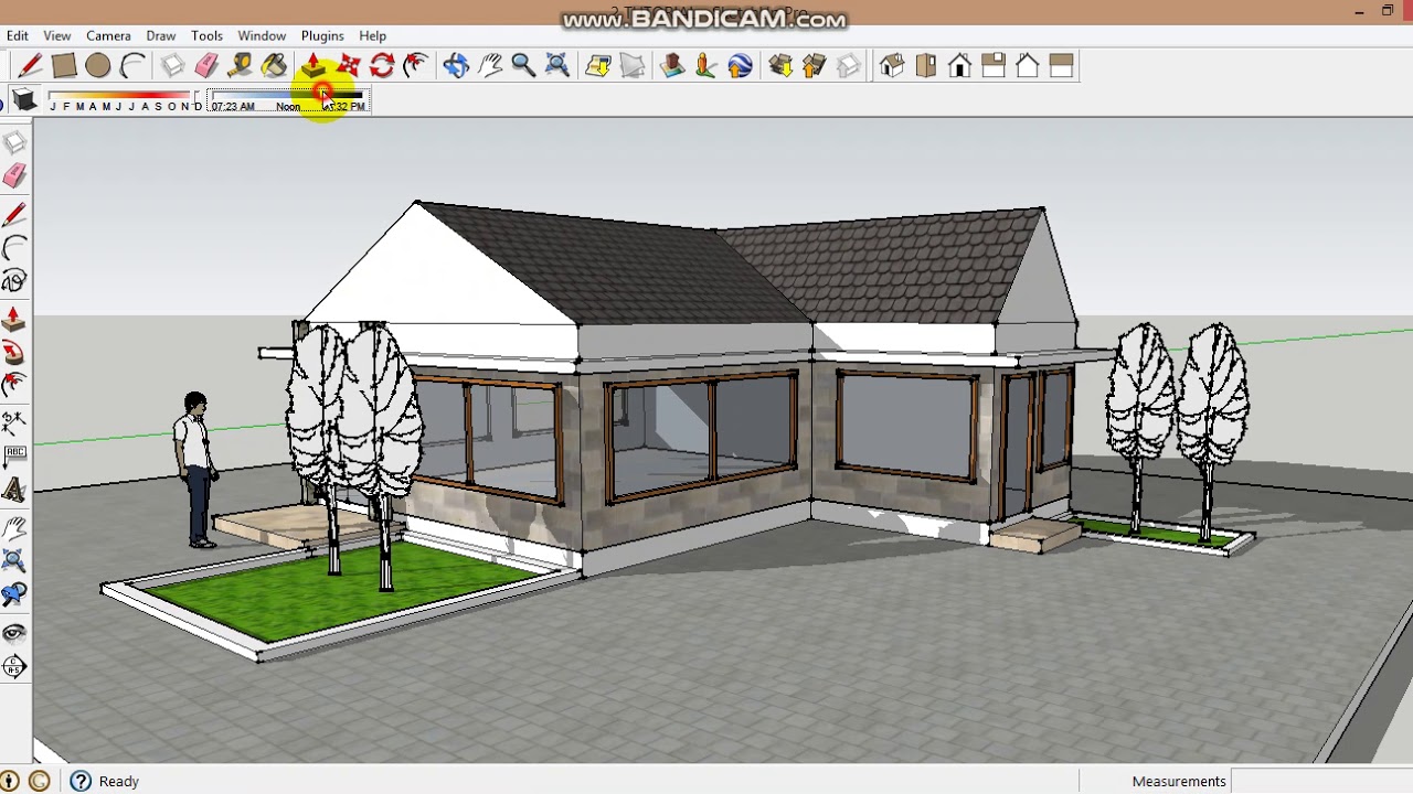 Cara Export Gambar Sketchup menjadi file JPG - YouTube