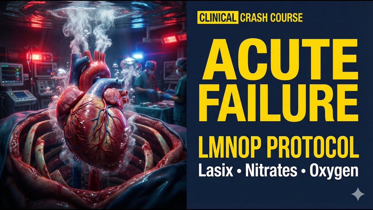 Acute Heart Failure: LMNOP Protocol (Emergency Management) - YouTube