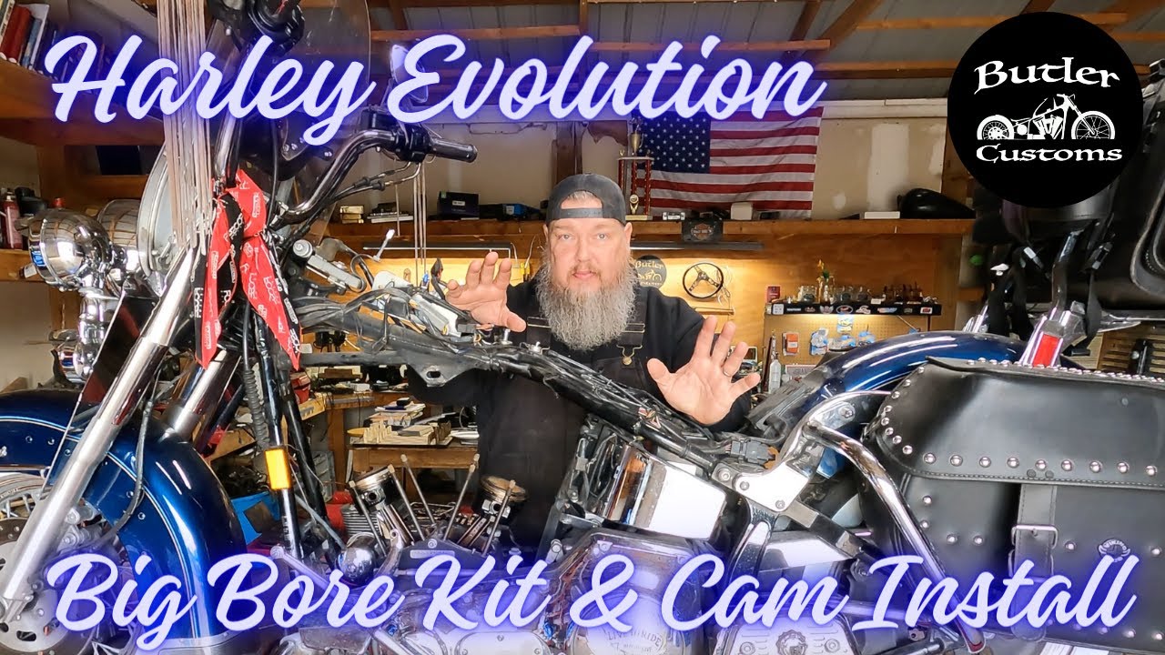Evolution Big Bore Kit and Cam Upgrade Part 1- Butler Customs - YouTube