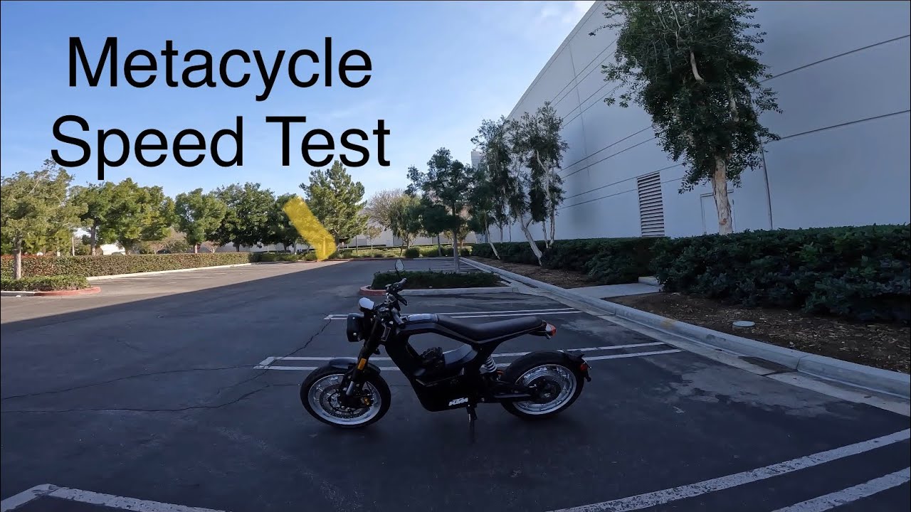 Metacycle speed test and off Road - YouTube