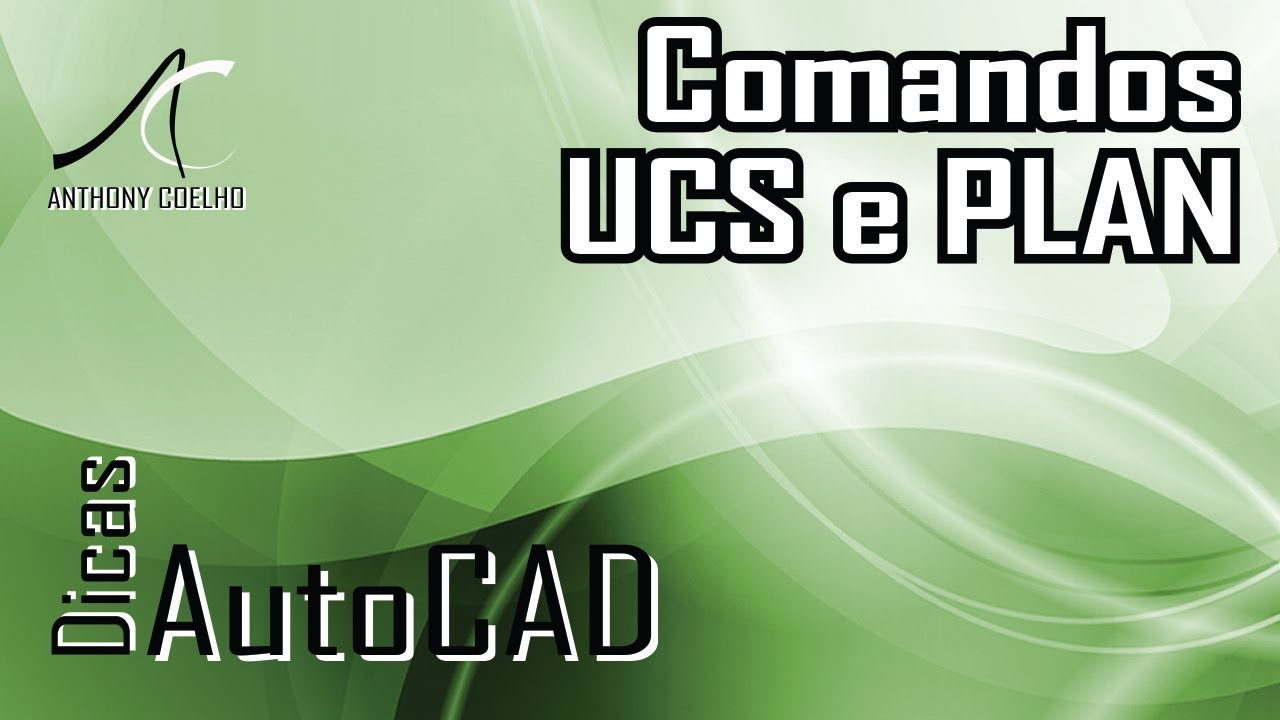 AutoCAD | UCS e PLAN - Comandos para rotacionar desenho sem sair das ...