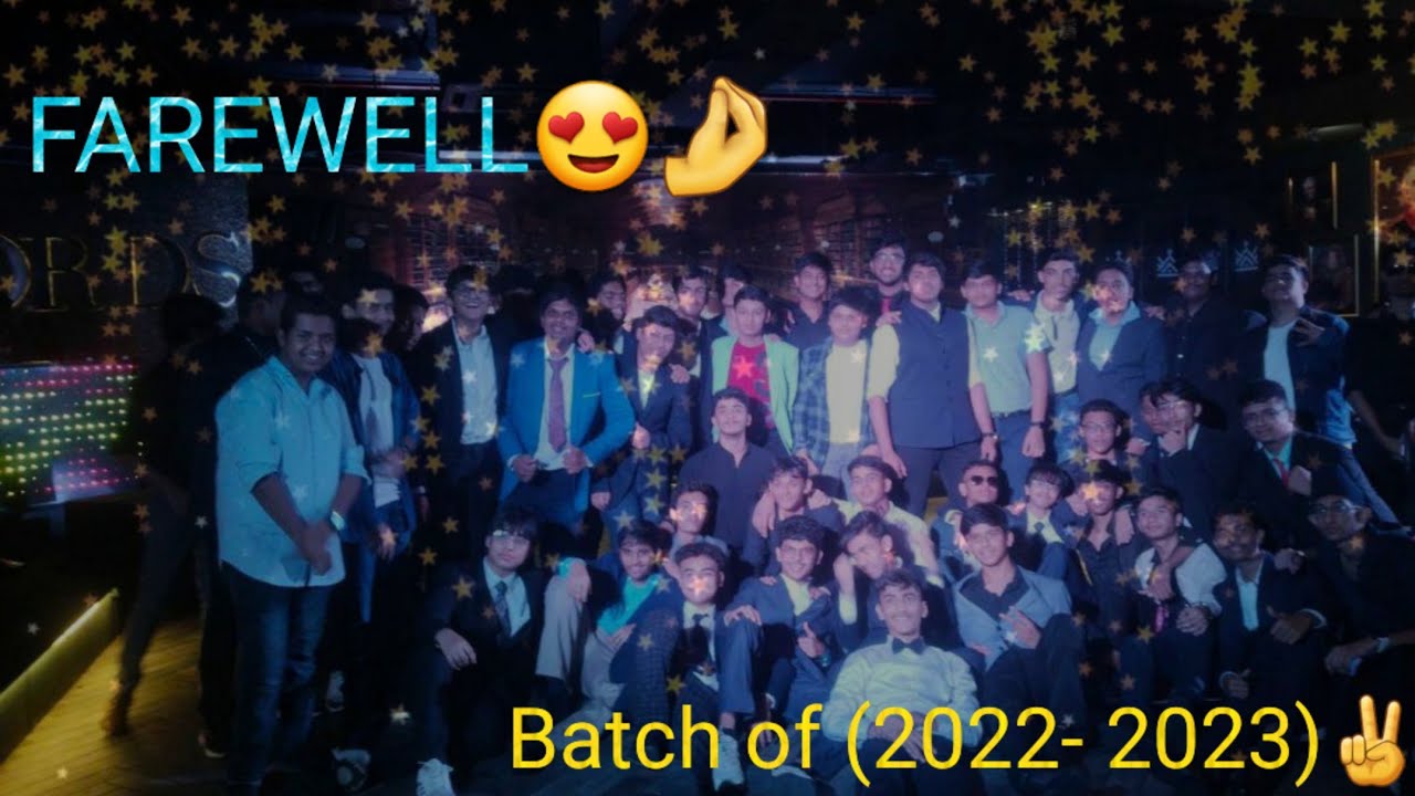 Farewell Vlog😌 -- Batch (2022-2023)😍 ||Gamer Boy - YouTube