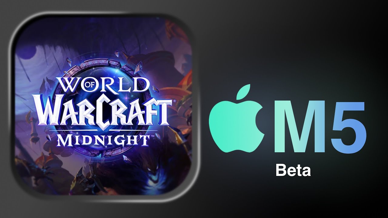 World of Warcraft: Midnight - Macbook Pro M5 - benchmark - YouTube