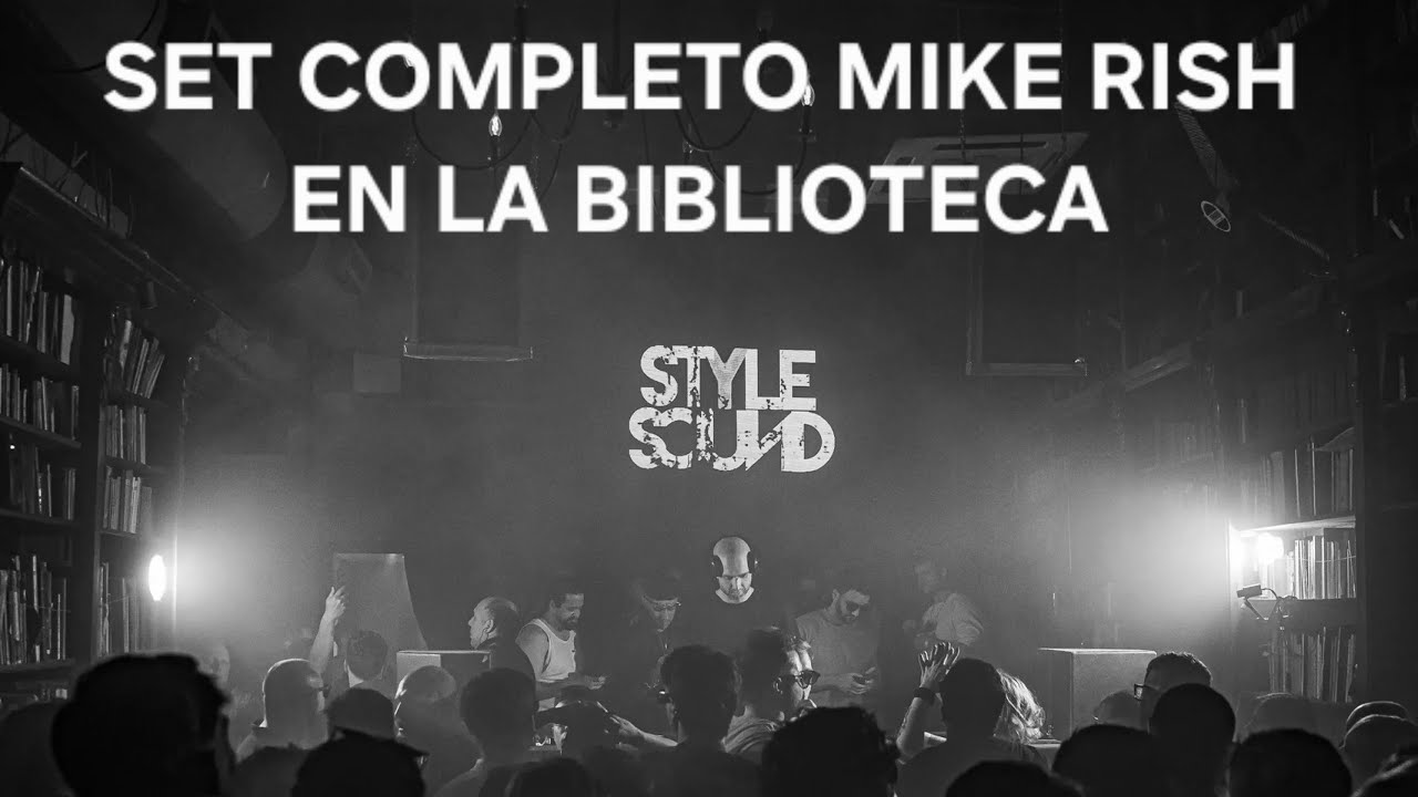 SET COMPLETO de MIKE RISH en La Biblioteca debut en ARGENTINA - YouTube