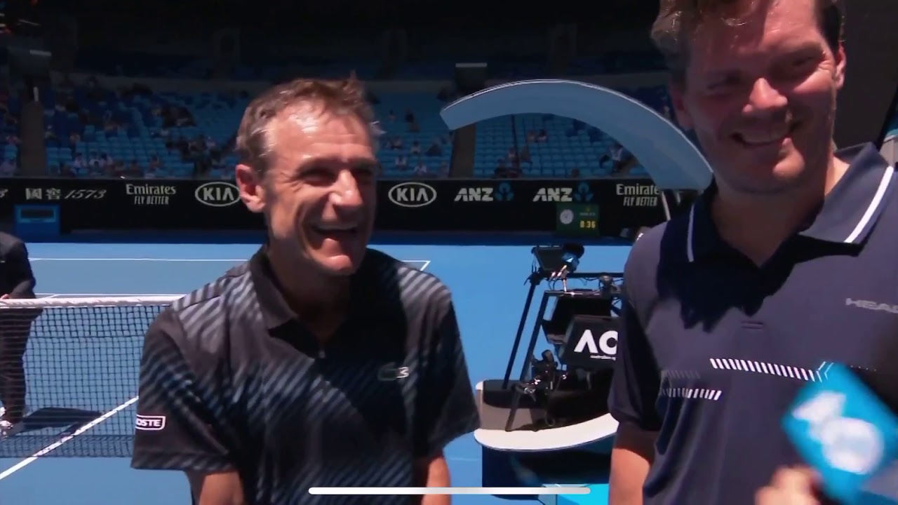 Mats Wilander explains his vicht celebration - YouTube