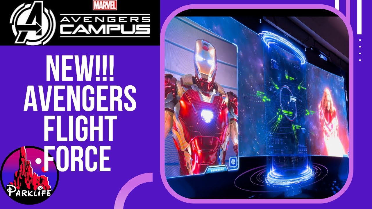 Avengers Flight Force Review and Ride Focus - YouTube