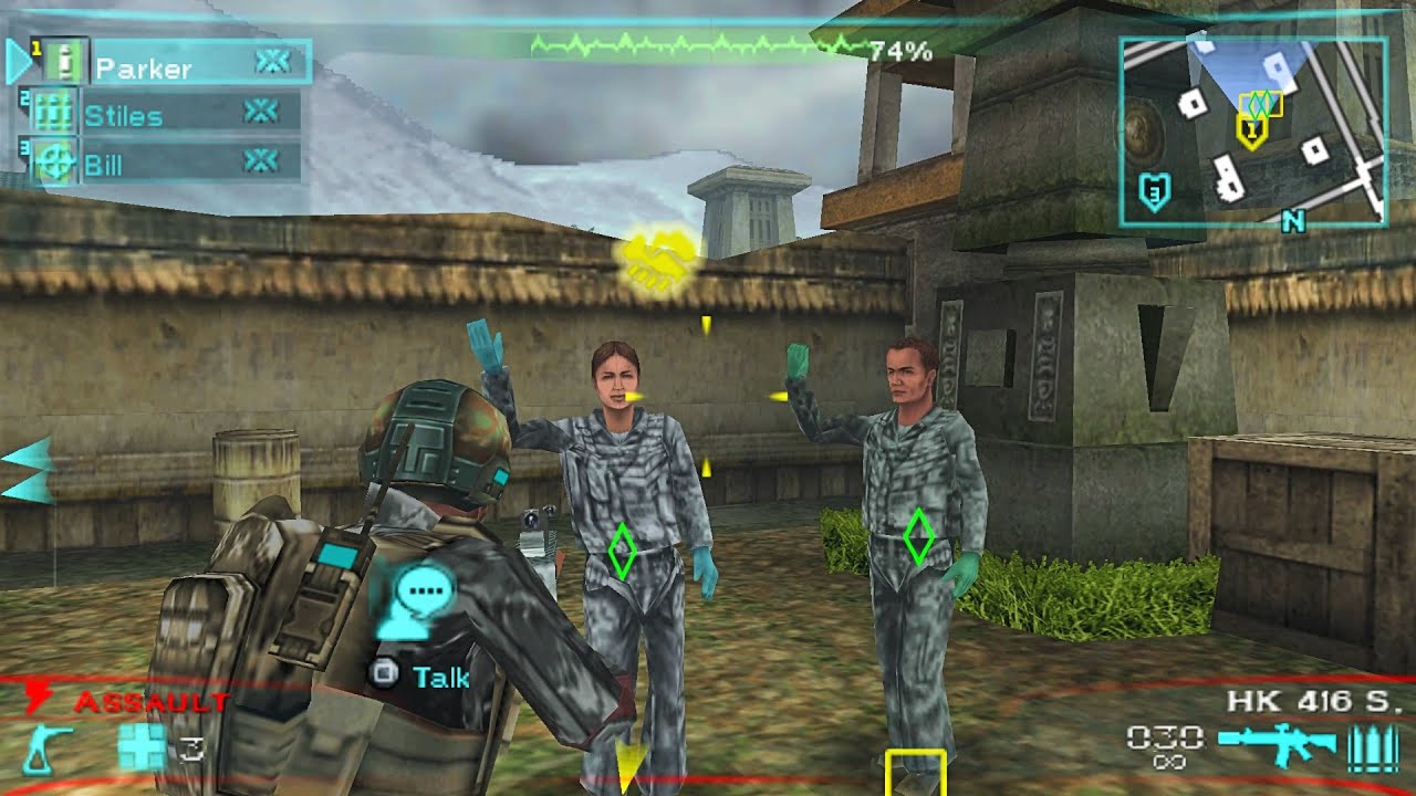 Tom Clancy's Ghost Recon Predator PSP Walkthrough # 7 (JUNGLE CRASHSITE ...