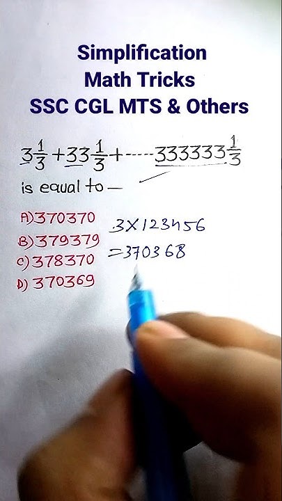 Simplification| Simplification Shortcuts Tricks| Simplification for SSC CGL GD CHSL Exams| # ...