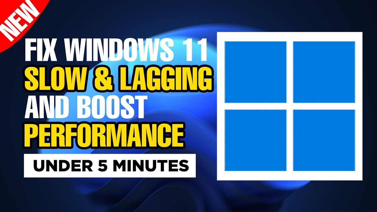 How To Fix Windows 11 Lagging and Slow Problem (2025) - YouTube