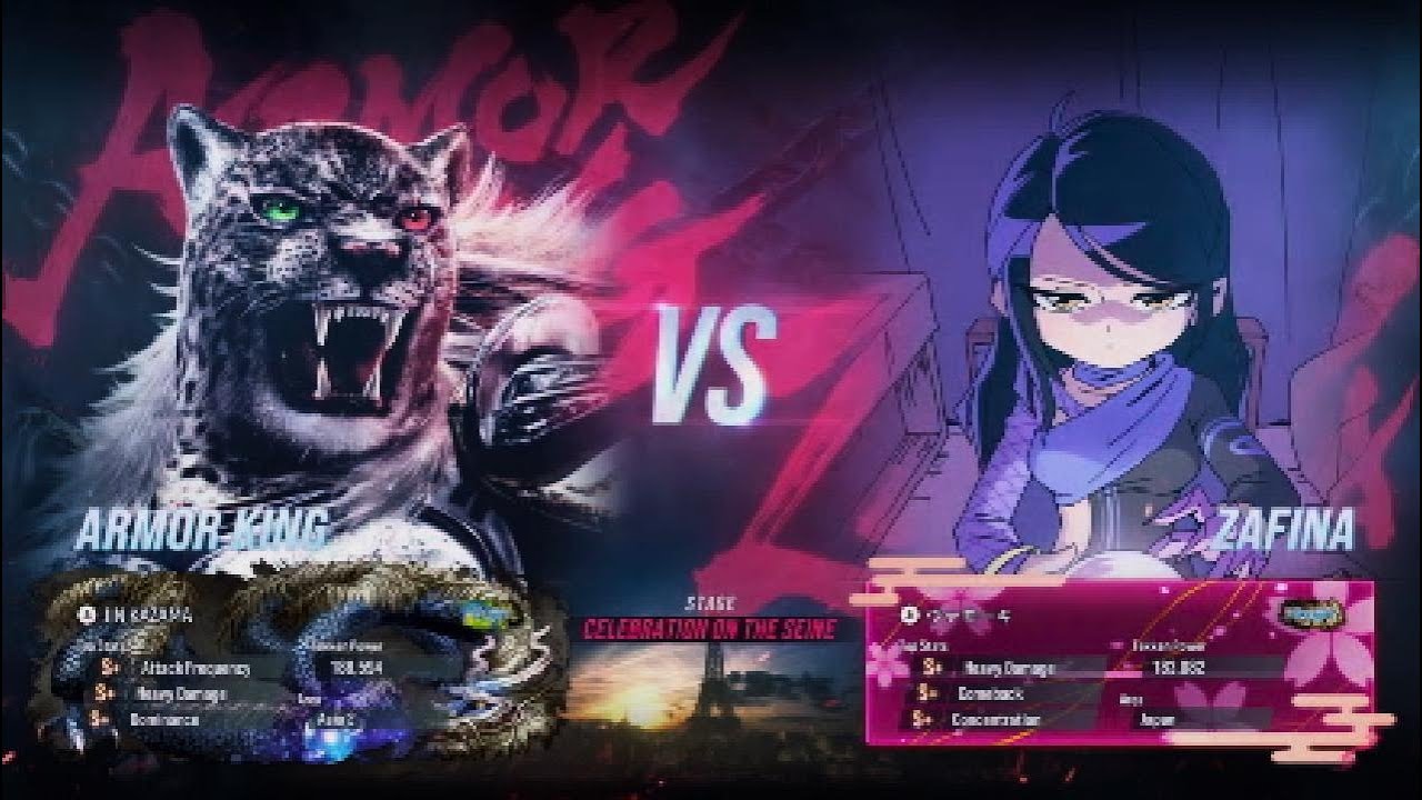 TEKKEN™8 Ranked Matches ~ Raijin Promotion ~ Armor King (Jin) vs ...
