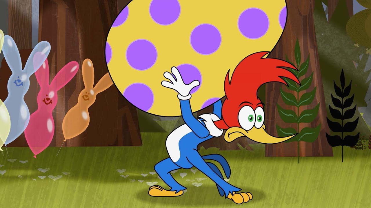Playing the Easter egg game + More Episodes | Woody Woodpecker - YouTube