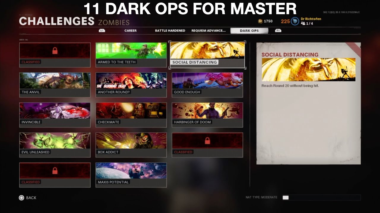 The best 11 Dark Ops challenges for DARK OPS MASTER! - YouTube