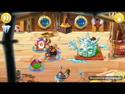 Angry birds Ep.8 Cave 4:Ice shaman pig( boss) - YouTube
