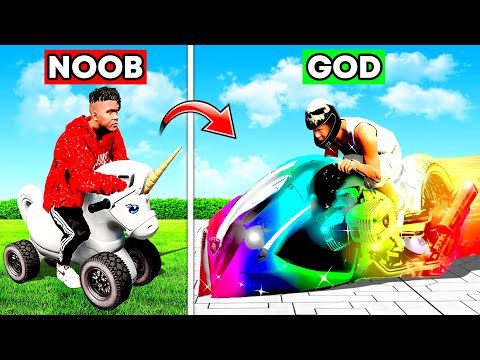 Upgrading NOOB BIKES Into GOD BIKES In GTA 5