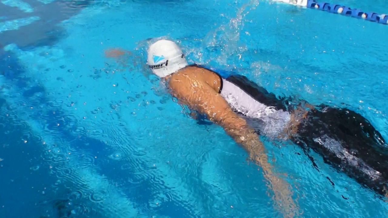 Swimming Freestyle- High elbow tip to pit drill - YouTube