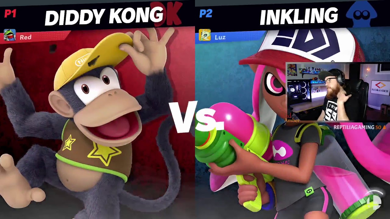 Super Smash Bros. Ultimate - Diddy Kong Matches - YouTube