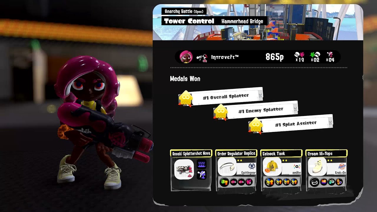 Anarchy Battle #17 (Tower Control) - Splatoon 3 - YouTube