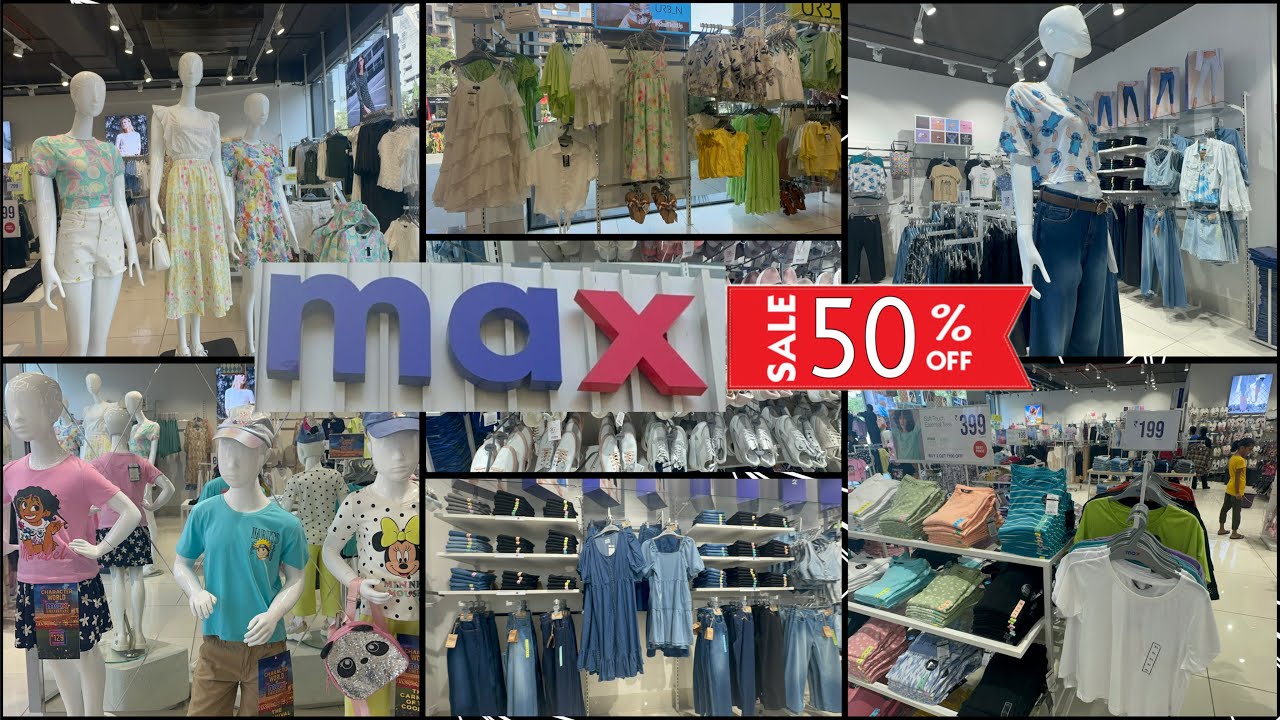 Max latest collection 2024 | Max summer fashion sale upto 50% off | New ...