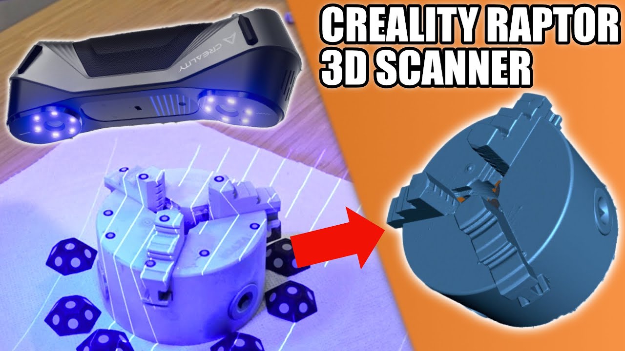 Blue Laser 3D Scanner Worth The Hype? Creality Raptor Test - YouTube