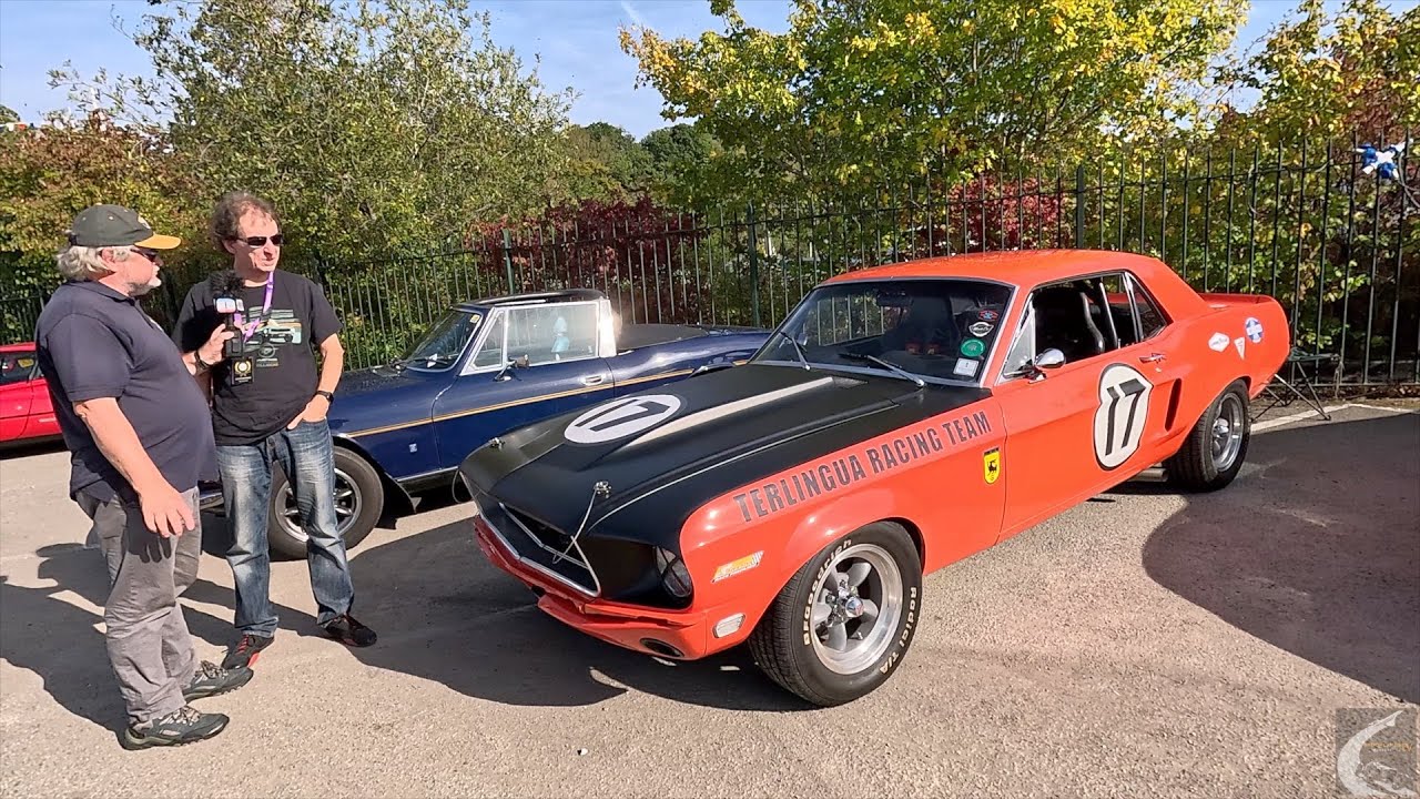 Alan and his 1968 Mustang GT Shelby Terlingua Racing Team Recreation at ...