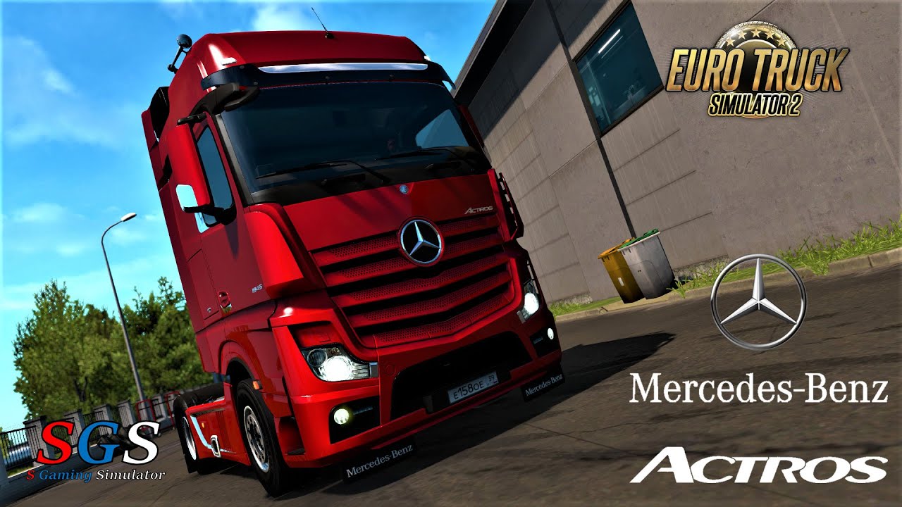 |ETS2 1.37| Mercedes Actros MP4 Reworked v2.1 by Schumi [Mod] - YouTube