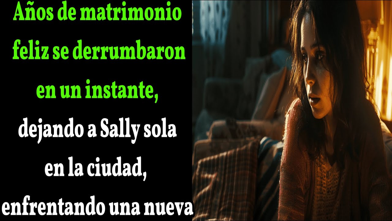 Años de matrimonio feliz se derrumbaron en un instante, dejando a Sally ...