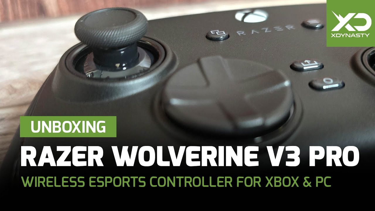 Unboxing | Razer Wolverine V3 Pro - YouTube