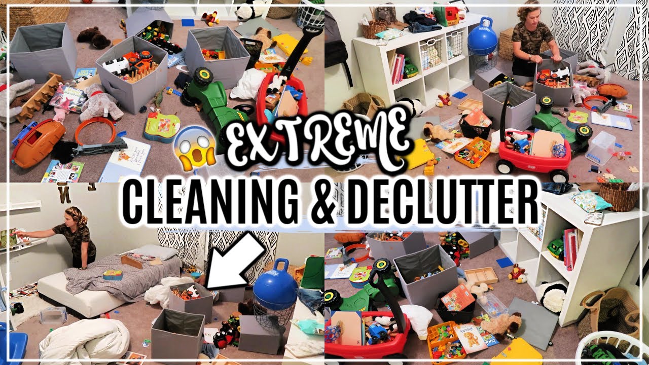 EXTREME CLEAN, ORGANIZE, & DECLUTTER WITH ME | CLEAN WITH ME 2019 ...