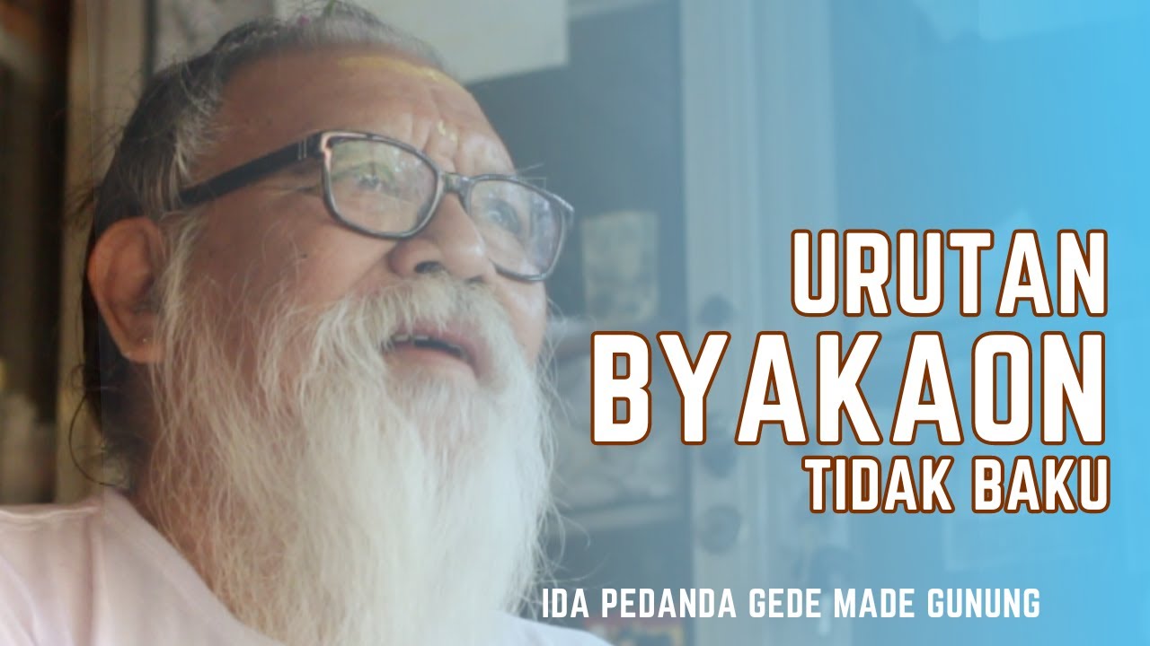 URUTAN BYAKAON ATAU BYAKALA TIDAK BAKU - YouTube