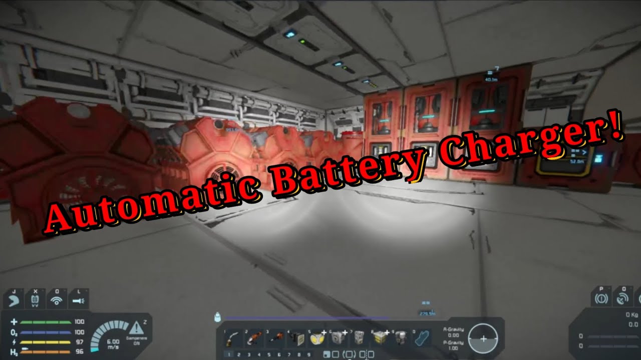 Automatic Battery Charger! EP 7 - Space Engineers Automatons 2023 ...