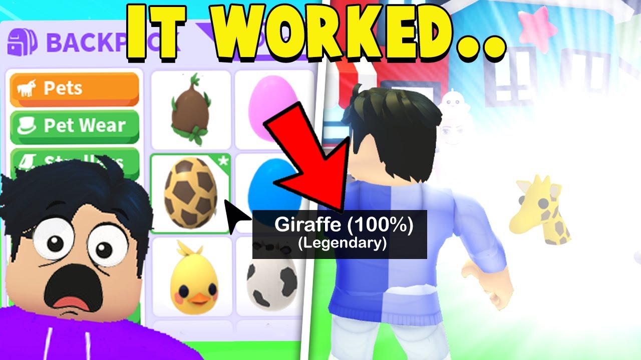 Opening 1 of EVERY RARE Adopt Me EGG! (100% LUCKY) - YouTube