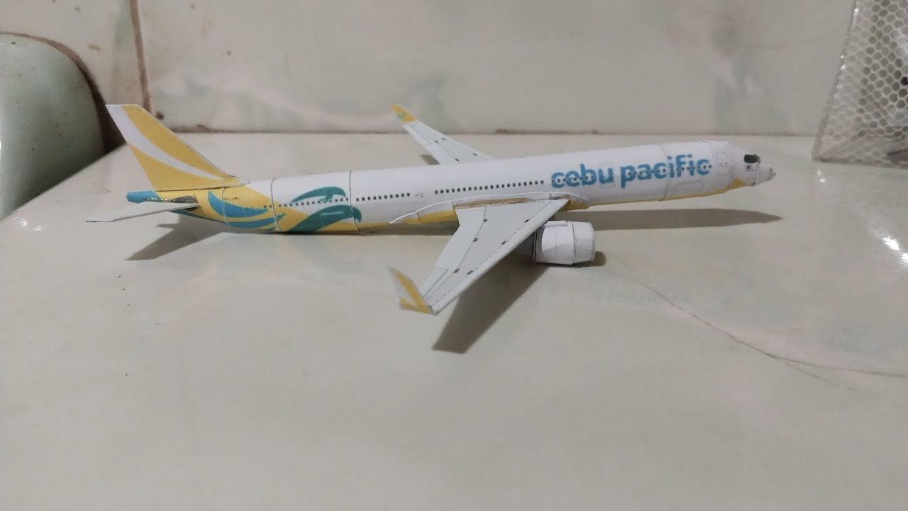 Cebu Pacific A330-900 Neo(RP-C3900) Papercraft Model 🇵🇭 In 1/300 Scale ...