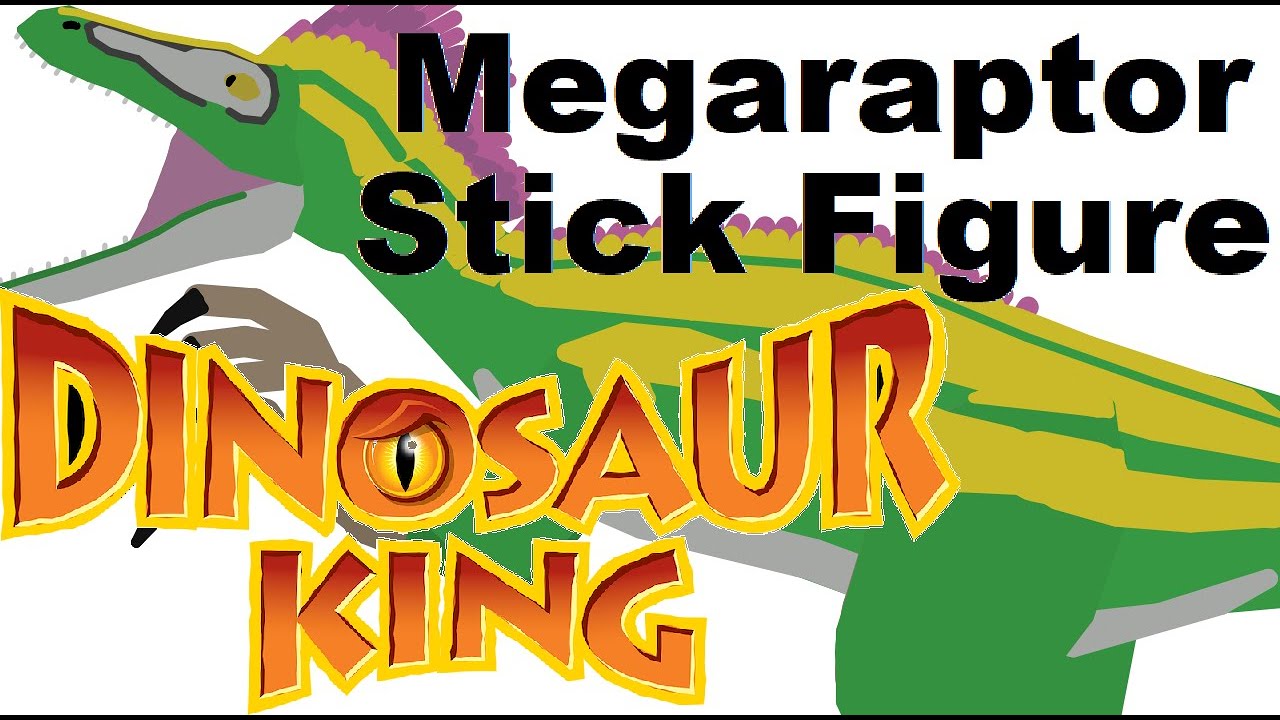 Pivot Megaraptor from Dinosaur King Stick Figure By Me - YouTube