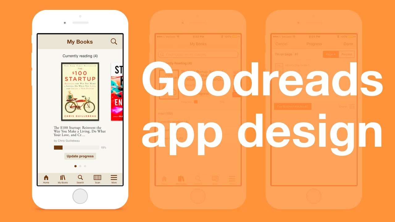 Goodreads App Design | UX/UI Design - YouTube
