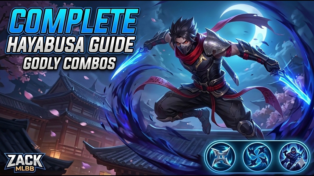How To Use Hayabusa Mobile Legends | combo ,Guide , Gameplay and Build ...