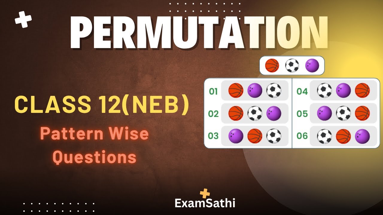 Permutations | Class 12 Mathematics | Pattern-Wise Questions | NEB ...