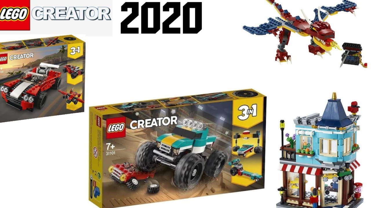 Lego creator 2020 sets pictures - YouTube