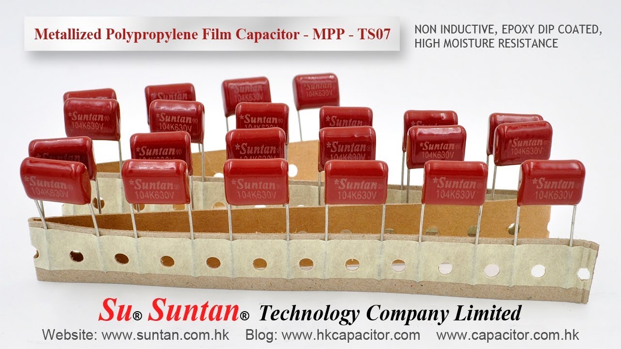 Suntan Technology Ammo Packing for Radial E Cap and Film Capacitors ...