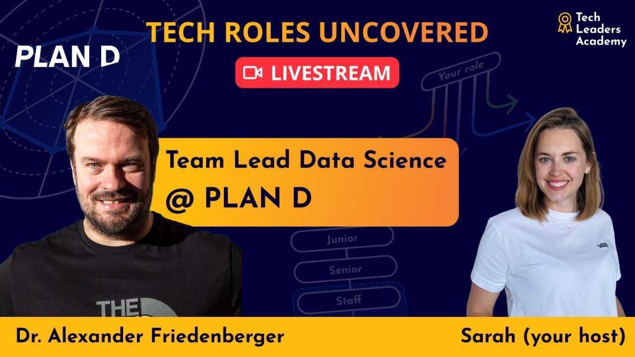 Team Lead Data Science • Alexander Friedenberger • Tech Roles Uncovered #3 - YouTube