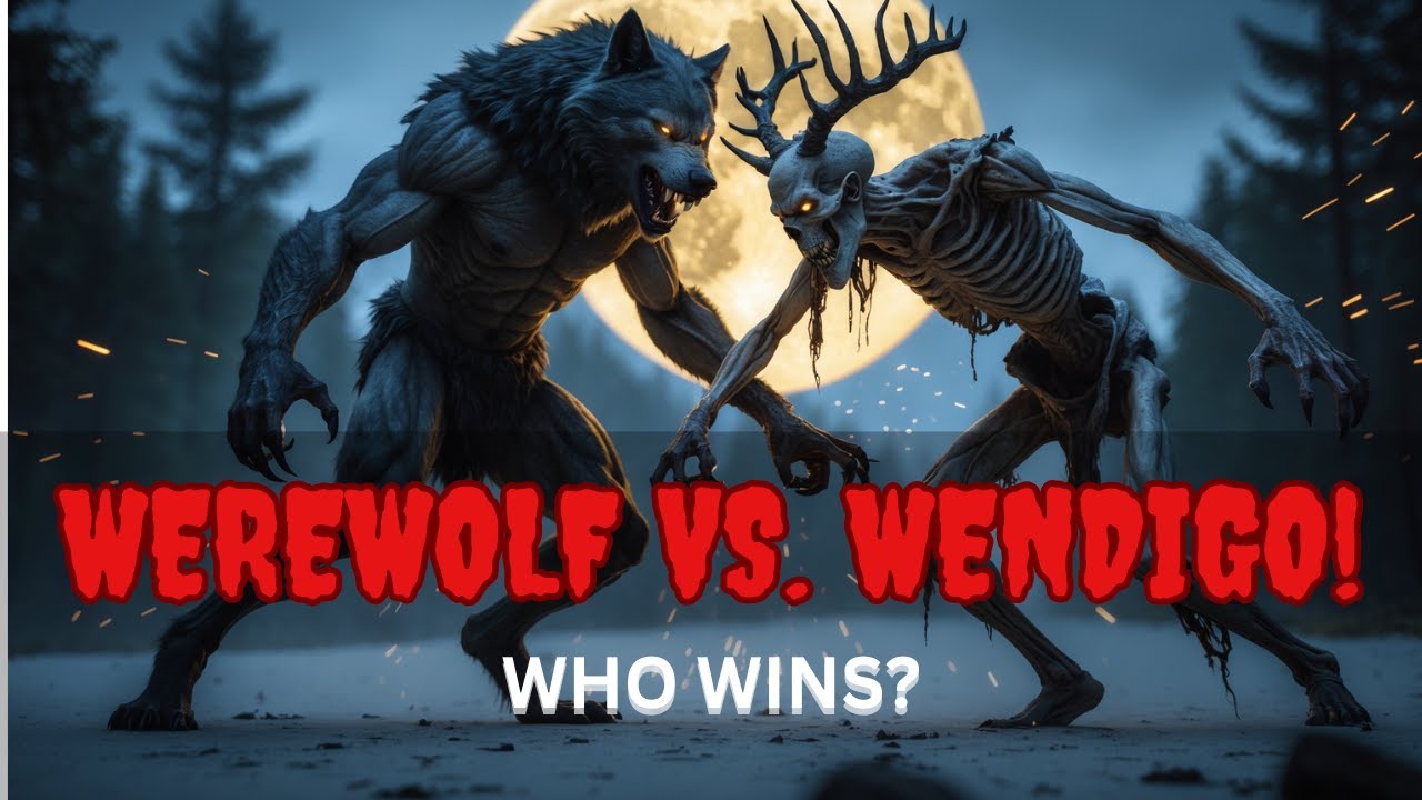 Werewolf vs Wendigo: Epic Battle | Who Will Win? | Supernatural ...