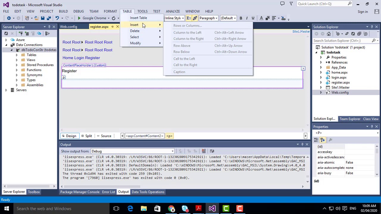 4 Create and Design task Entry page | تصميم صفحة لإضافة البيانات - YouTube