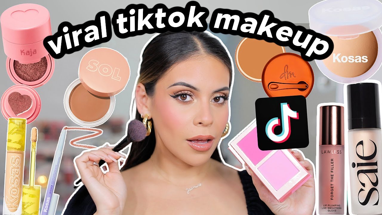 Testing Viral TikTok Makeup 朗 Are these worth the hype ...