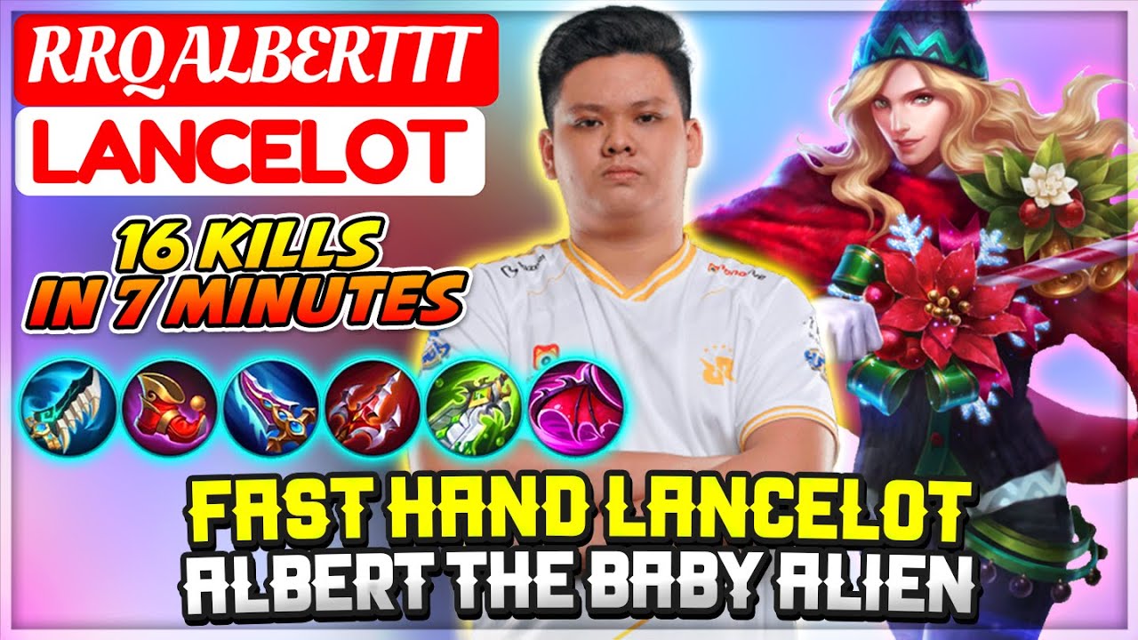 Fast Hand Lancelot, Albert The Baby Alien [ RRQ Alberttt Lancelot ...