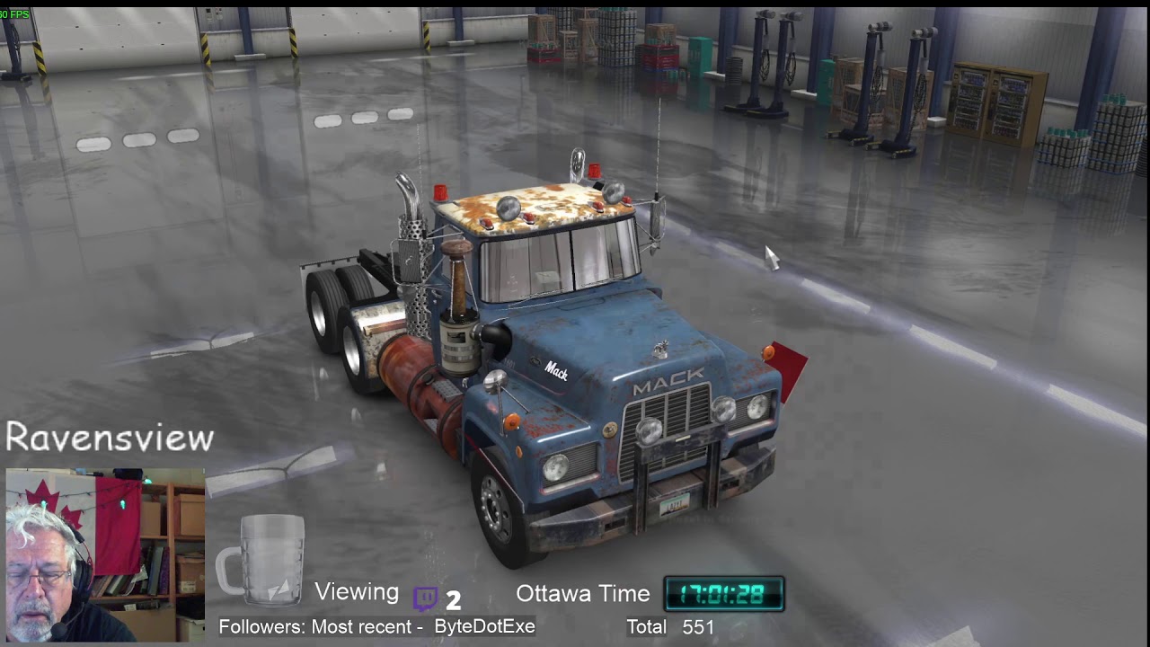 ATS -Mack R and logs to Oregon - YouTube