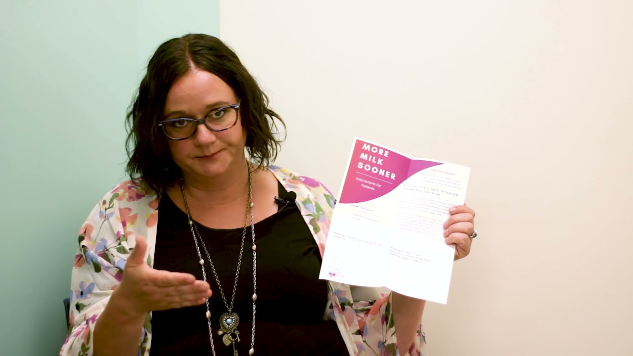 More Milk Sooner — The Hand Expression Kit - YouTube